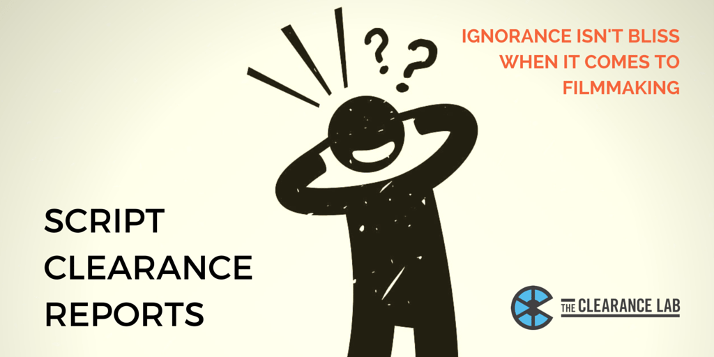 Why Bother with a Script Clearance Report? | The Clearance Lab, LLC